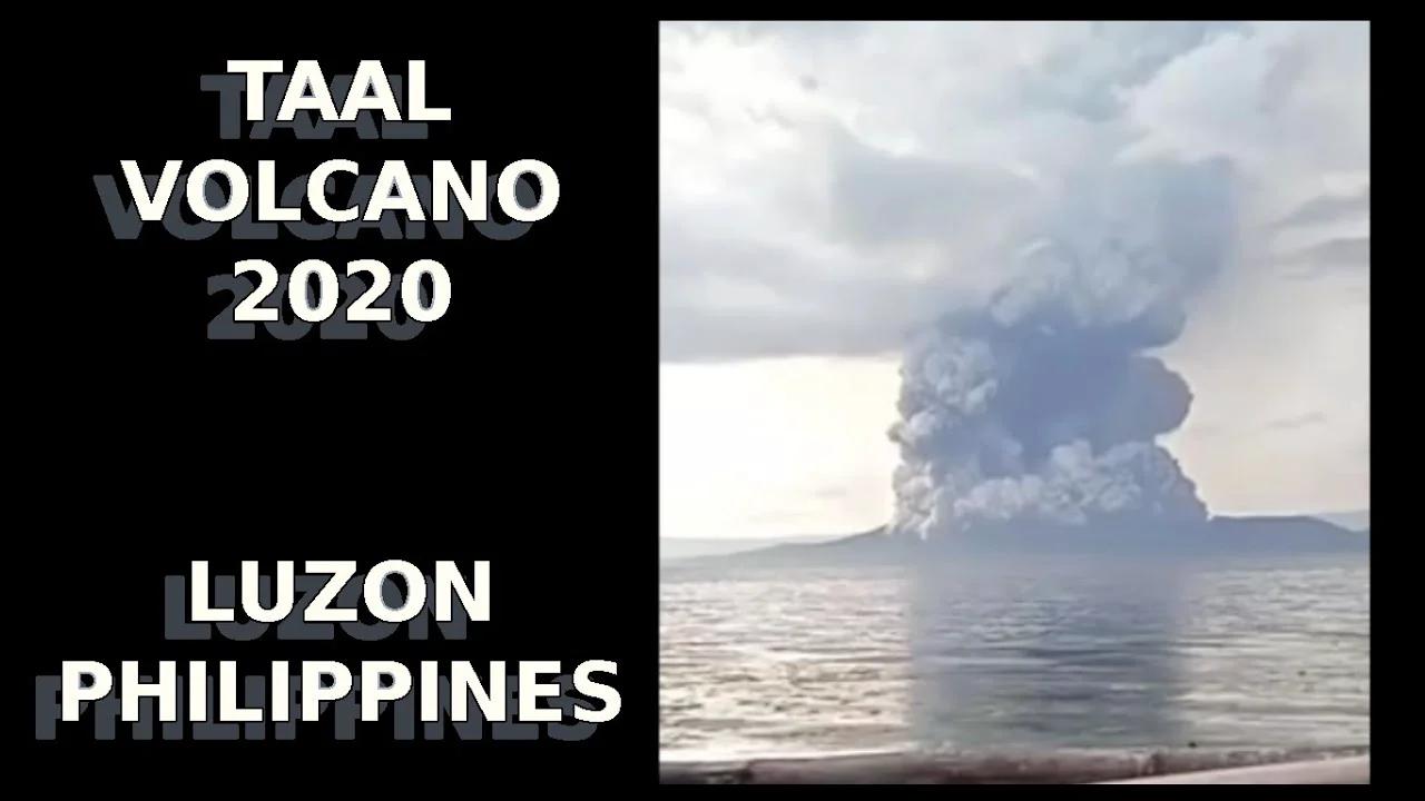 TAAL VOLCANO ERUPTION 2020 | Volcanic Ash | Manila | San Jose Del Monte ...