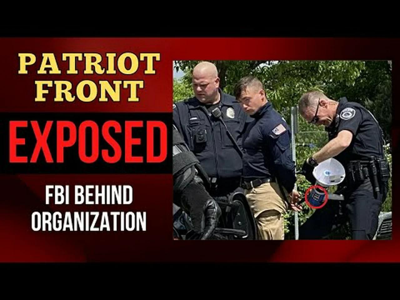 Patriot Front Caught With Equipment From The FBI