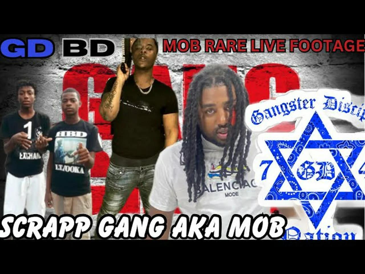 Dangerous Chicago Southside Gang Scrapp Gang(MOB) Rare Footage