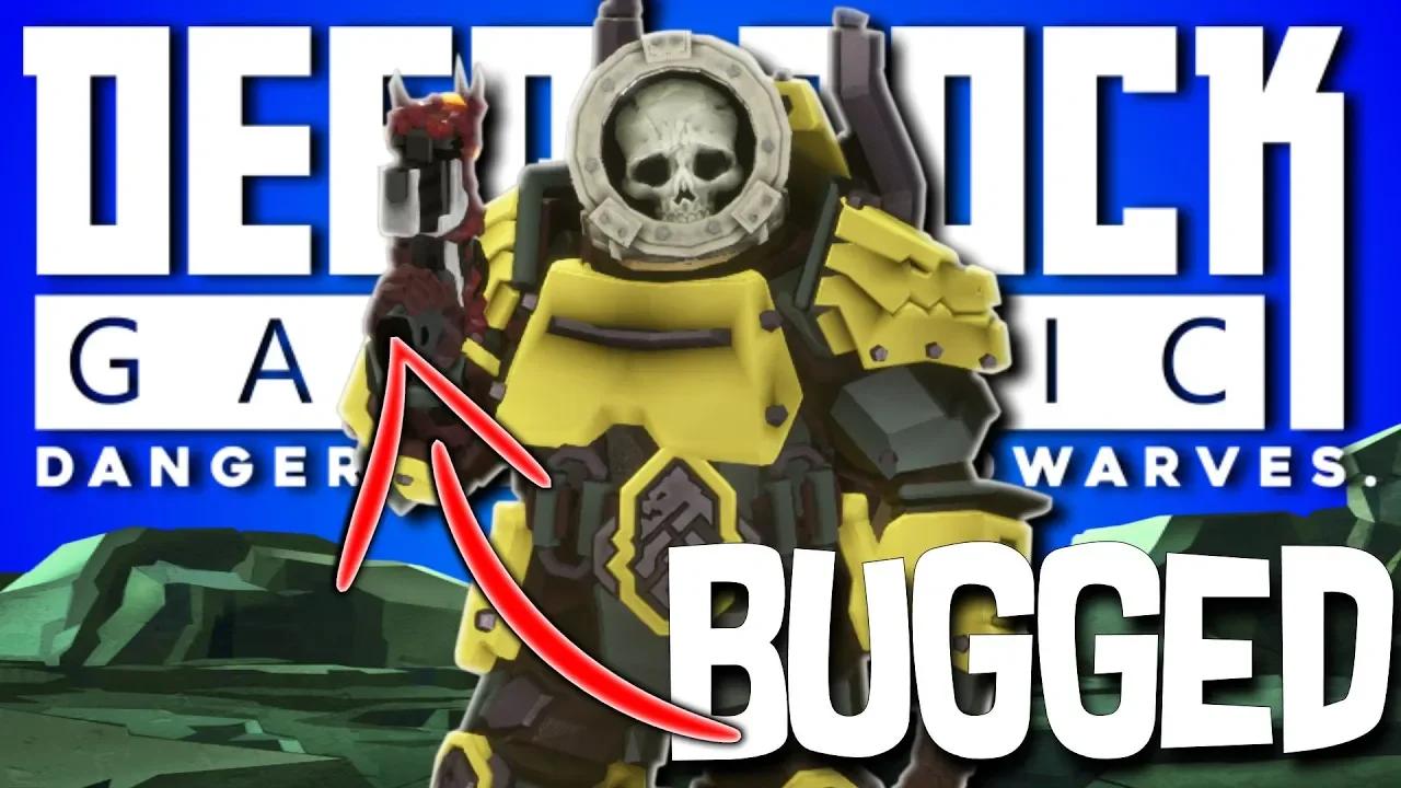 Automatic Fire Is Bugged For The NEW Subata | Deep Rock Galactic