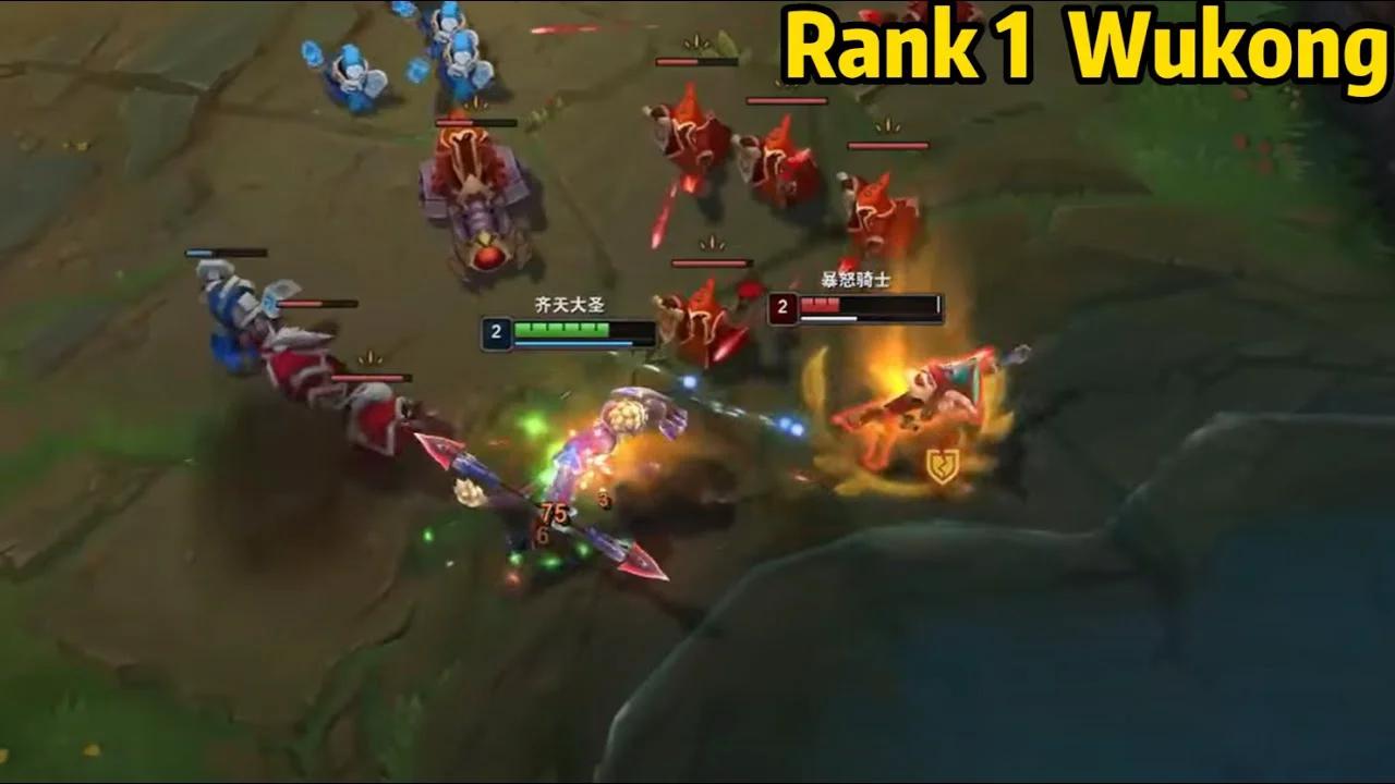 Rank 1 Wukong: The Most AGGRESSIVE Wukong You Will Ever See!