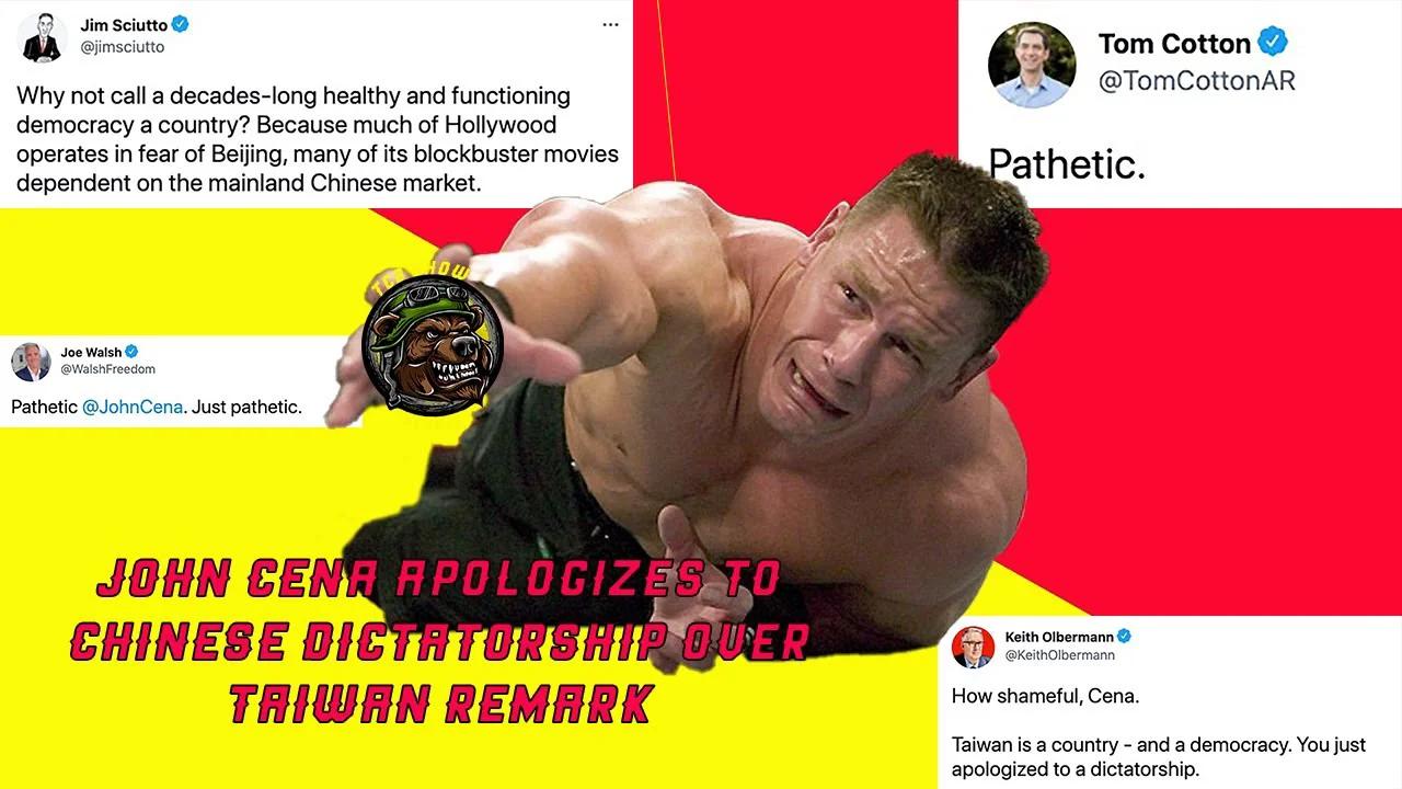 John Cena Apologizes to Chinese Dictatorship over Taiwan remark