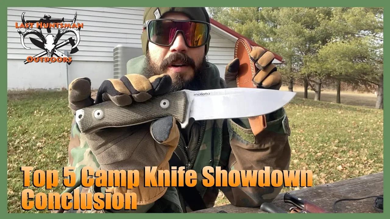 Top 5 Camp Knife Showdown Conclusion #knife #bushcraft #survival