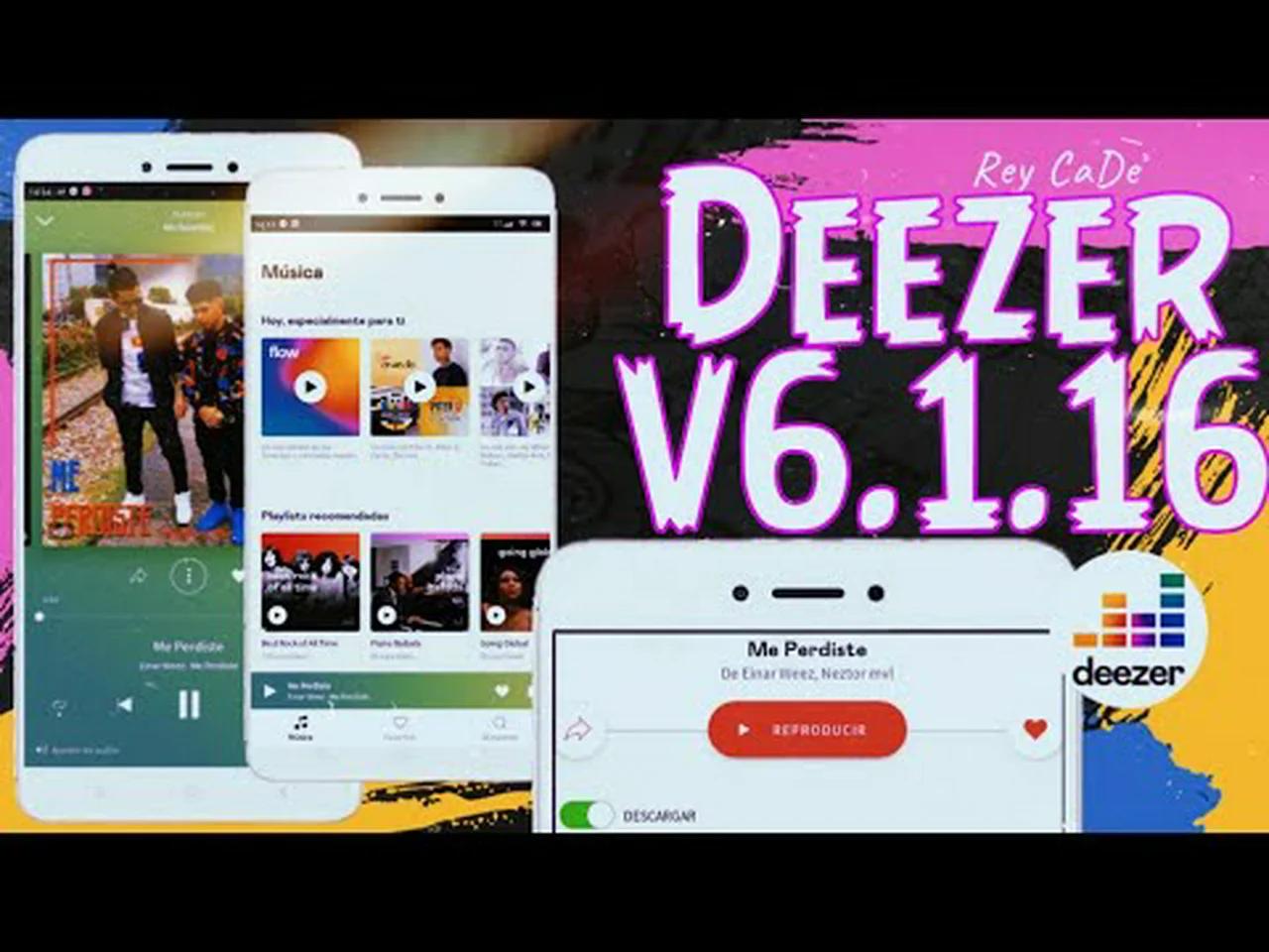 SOLUCION Deezer Premium V6.1.16 | Descarga Deezloader Full apk