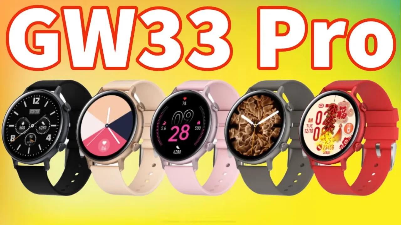 Smartwatch GW33 PRO vs ZL02 W11 V23 J2 K77 Y20 G51