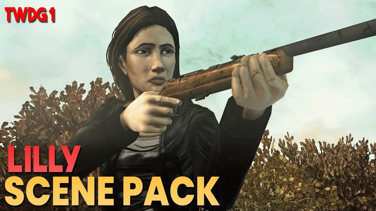 Lilly Scene Pack || The Walking Dead Game 1 || 1080p, 60 FPS