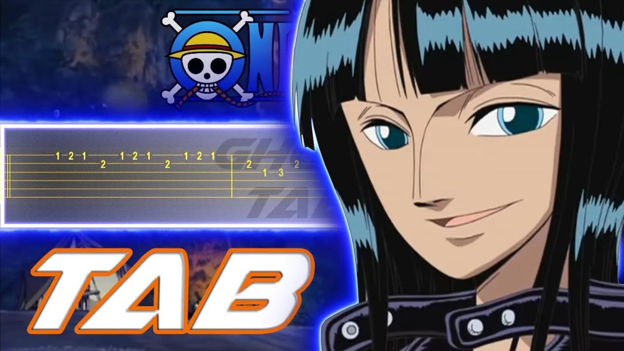 One Piece OP 5 - Kokoro no Chizu (Guitar Tab 譜 Tutorial)