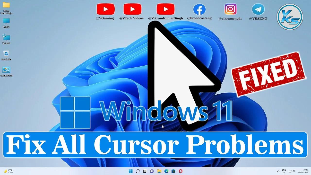 How To Fix Cursor Problem Windows 11 Cursor Freezes Cursor Hangs