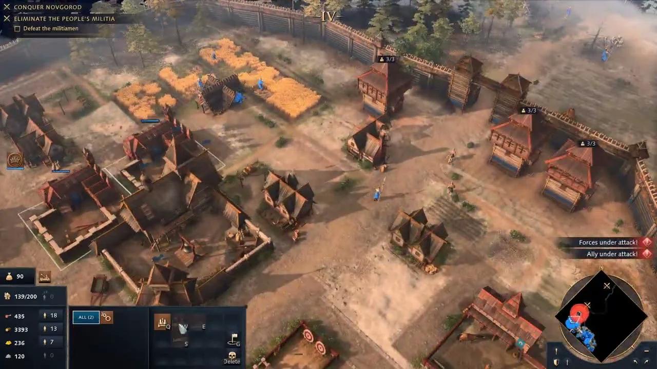 Age of Empires 4 - The Rise Of Moscow - Mission 5 - Fall of the ...