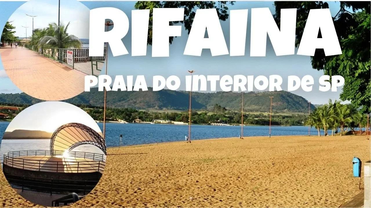 Praia de RIFAINA SP - A Praia mais perto de MINAS GERAIS