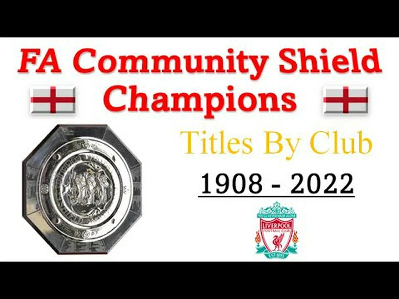 English Football | FA Community Shield All Champions (1908 - 2022)