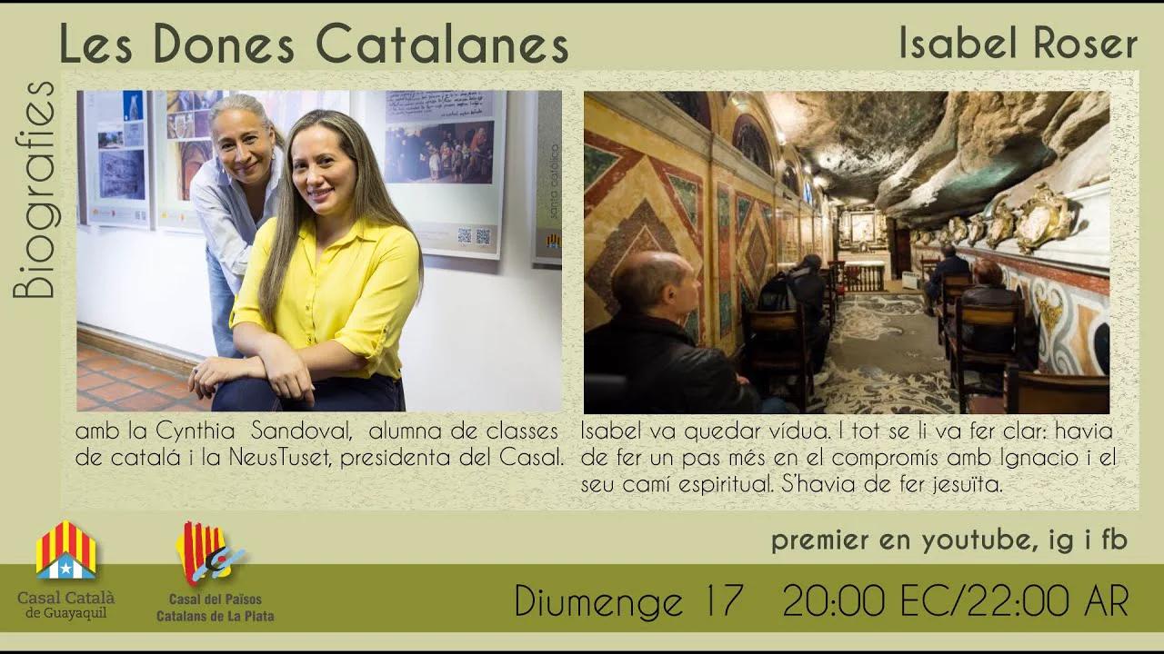 Les Dones Catalanes | Biografia | Isabel Roser