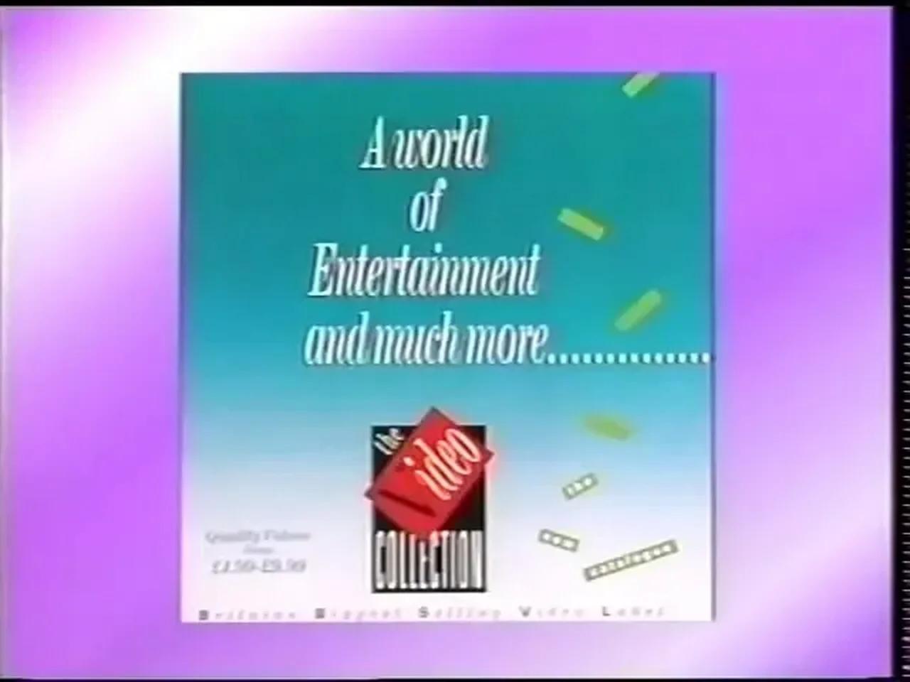 The Video Collection - New Catalogue VHS UK - 1986 Promo