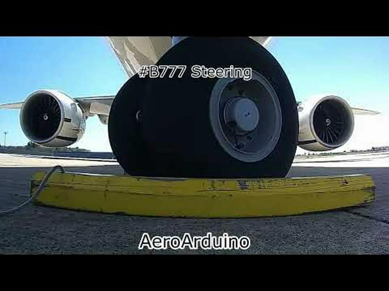 How Advanced Steering System #Boeing #B777 Works #Aviaition #AeroArduino