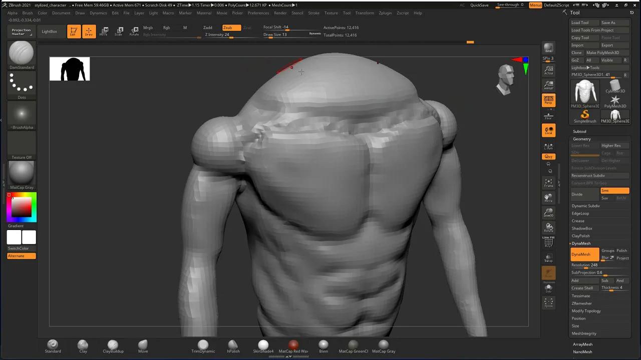 Getting Started with Sculpting - ZBrush for Beginners Tutorial