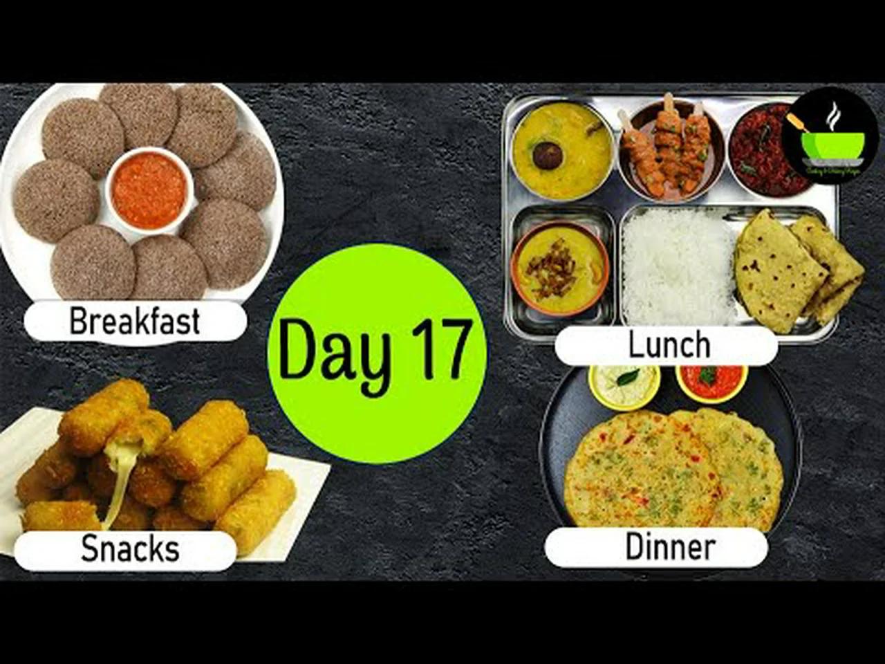 One-Day Meal Plan | Breakfast Lunch And Dinner Plan |Healthy Indian ...