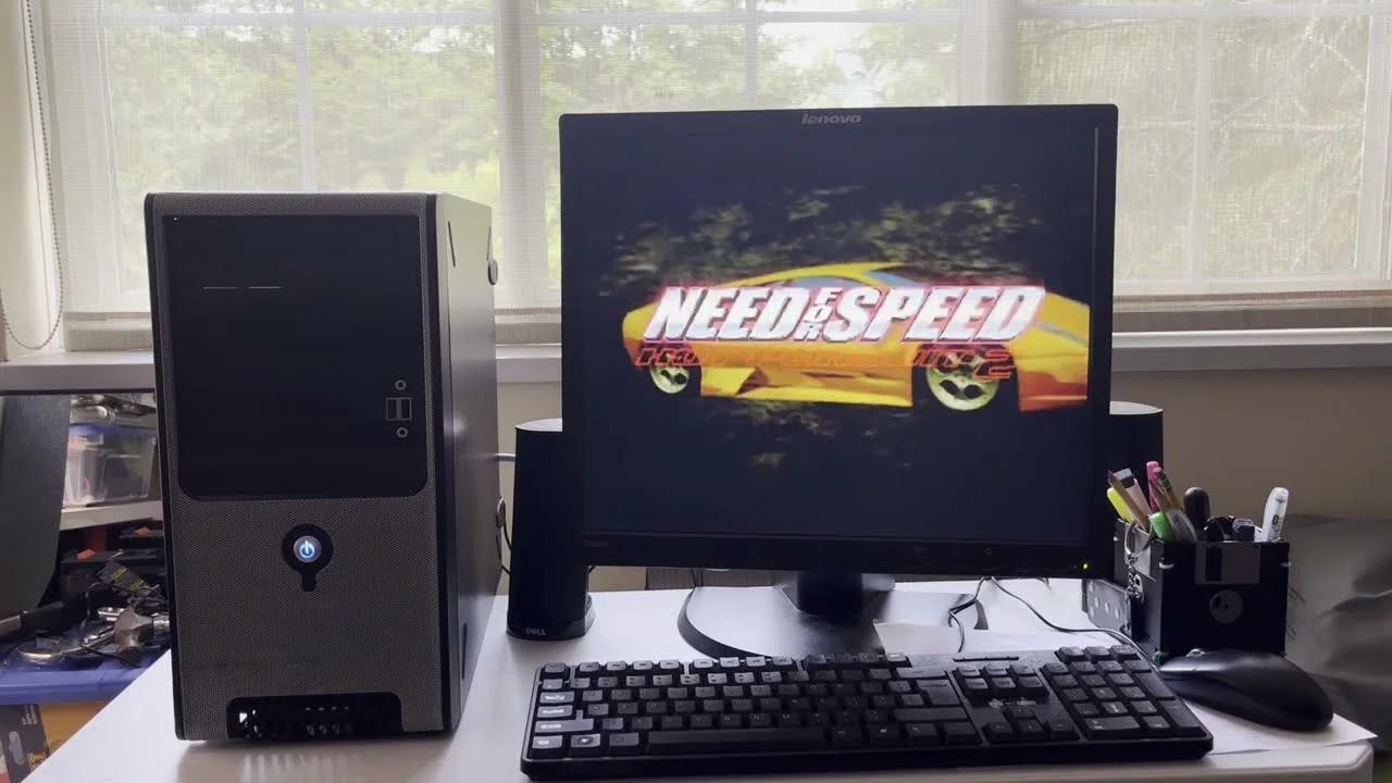 Windows XP start/shutdown & play NFS hot pursuit 2 music.