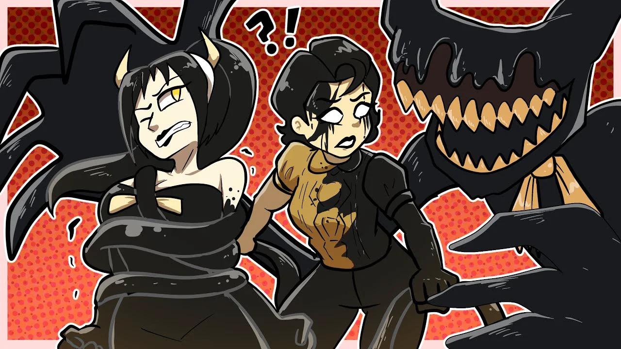 Audrey Alice & Demon Bendy's Wildest Shenanigans (Bendy & The Dark ...