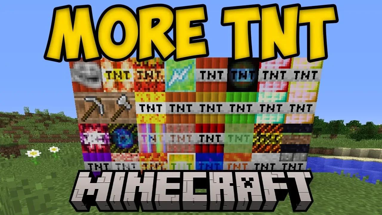 MInecraft BEST MORE TNT Mod Showcase (EVEN MORE TNT)