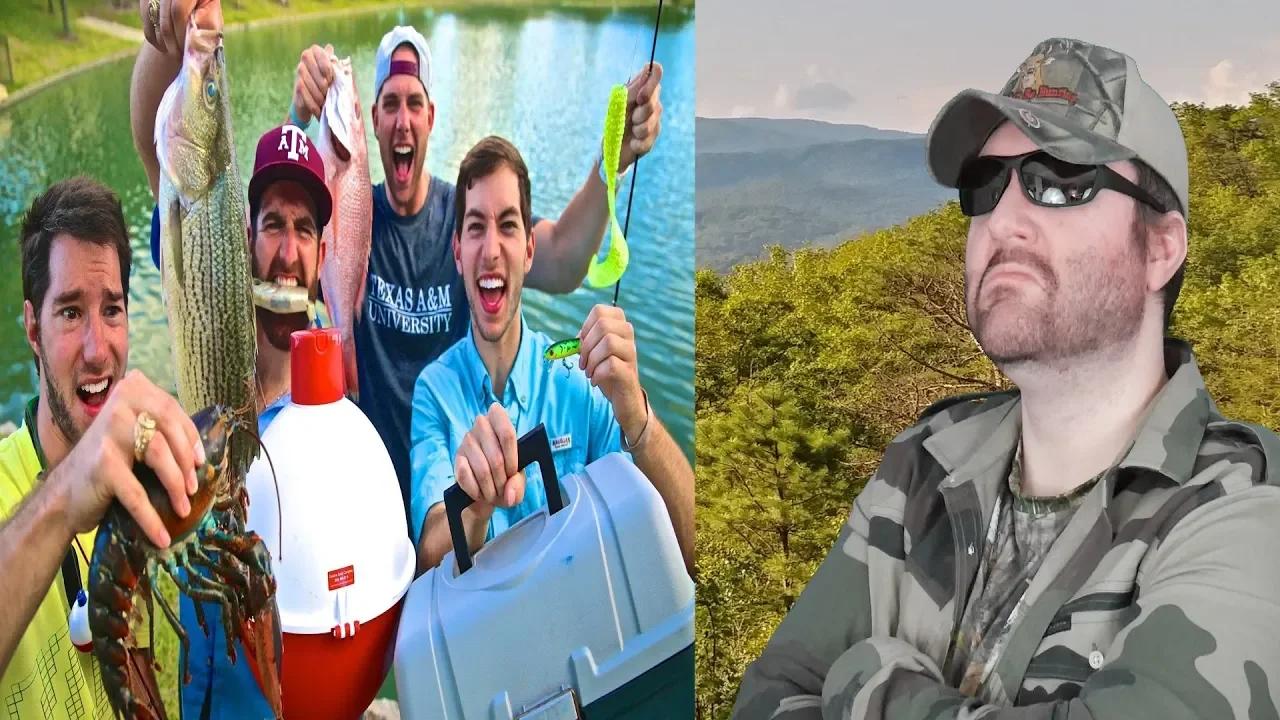 Fishing Stereotypes (Dude Perfect) - Reaction! (BBT)