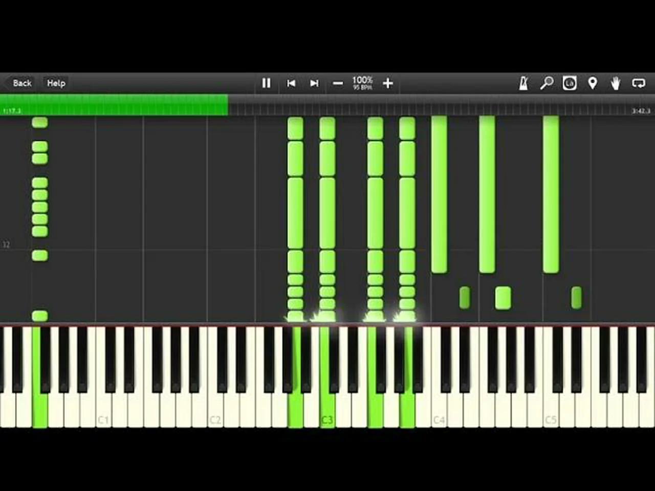 Stricken Down (Piano Synthesia) - Blacklite District