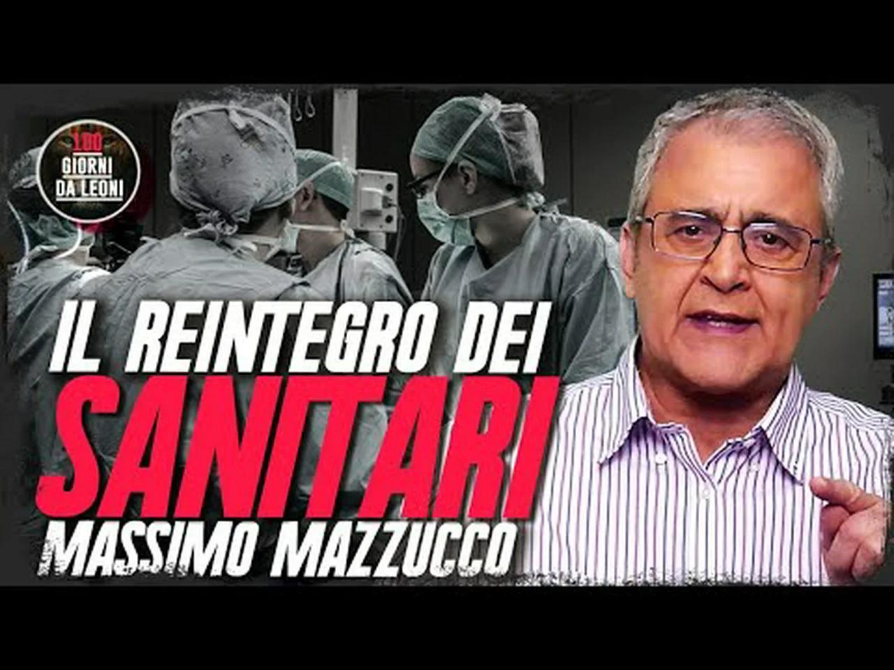 Il REINTEGRO dei SANITARI SOSPESI. Con Massimo Mazzucco