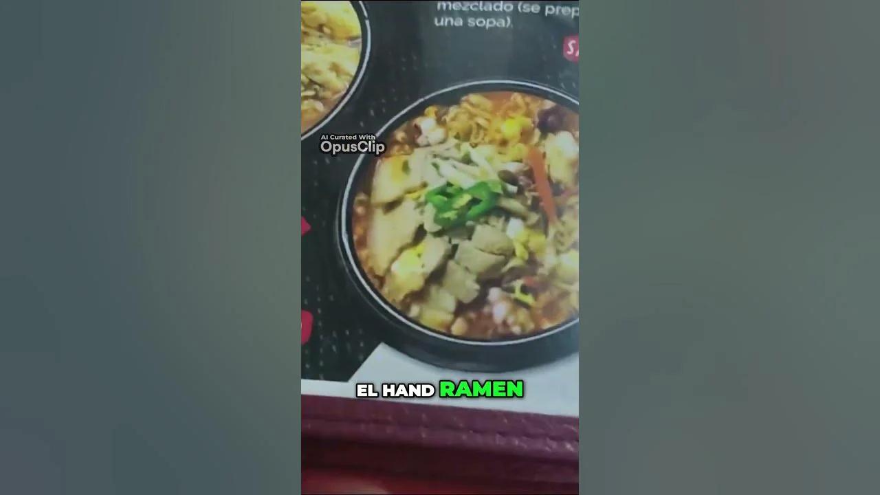 Increíble receta de chicken katsu ramen y hand ramen con un toque de jamón