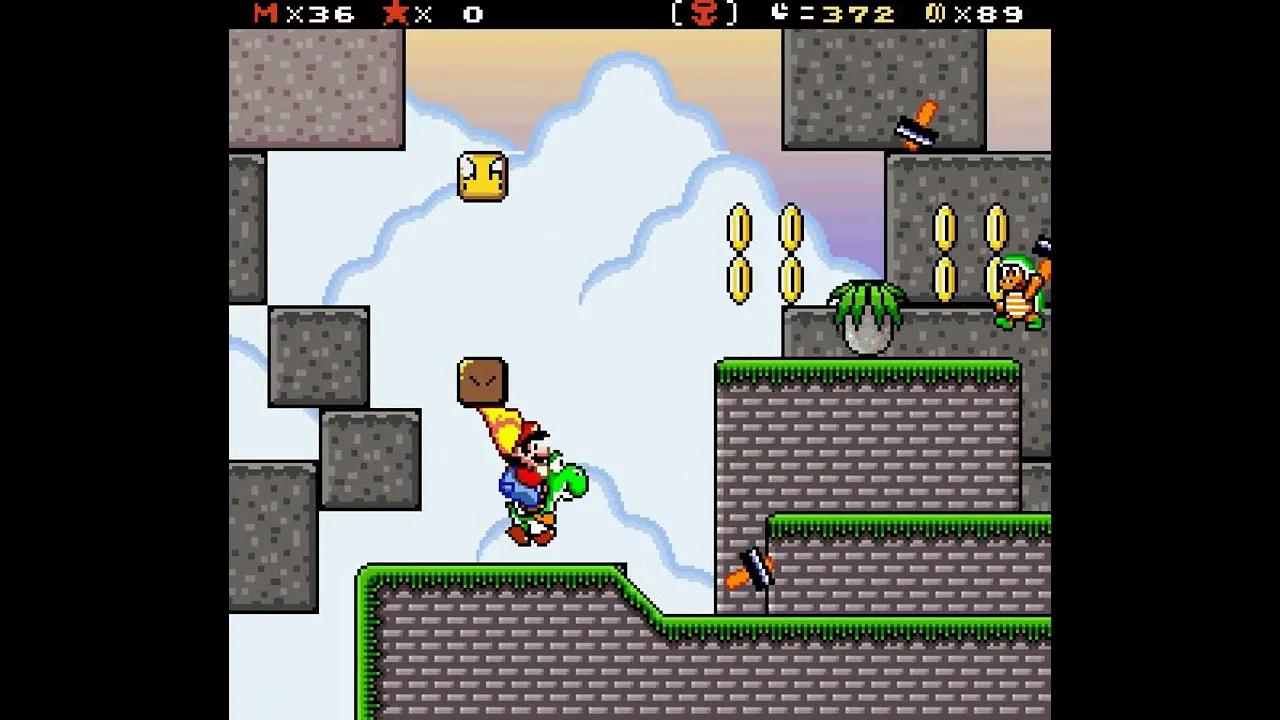 Super Mario World: Quest for Gaming - Stone Ruins (Key Way)