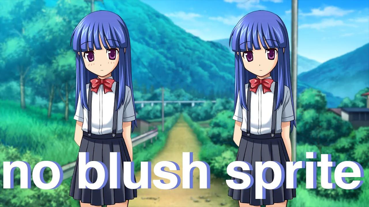 No Blush Sprite—Higurashi no Naku Koro ni
