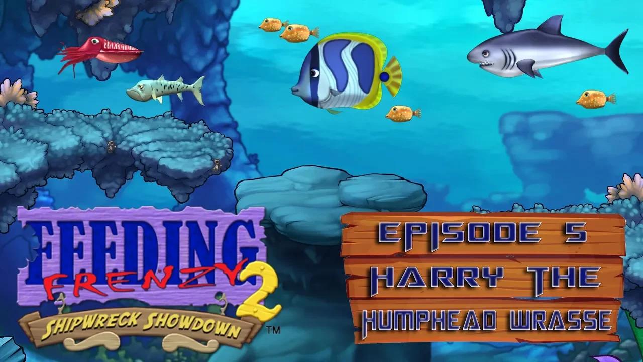 Feeding Frenzy 2 Shipwreck Showdown Ep.5 - Harry The Humphead Wrasse