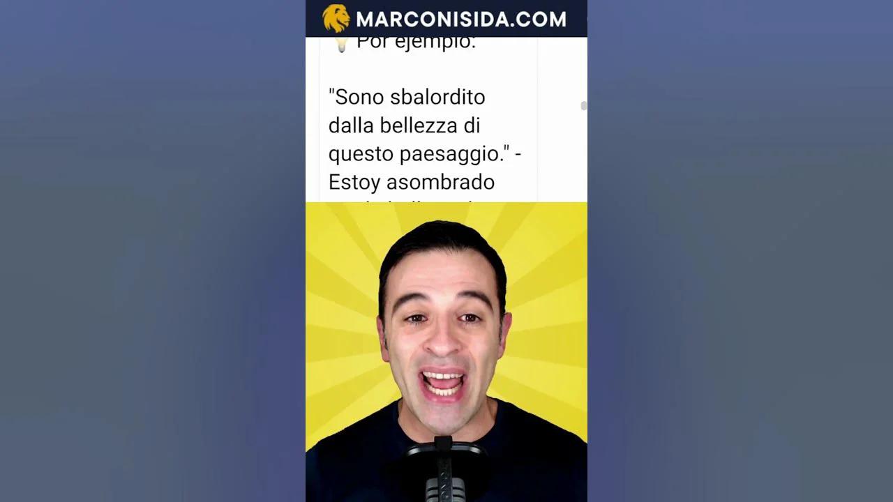 🇮🇹 "Sbalordito": Expresa Asombro en Italiano como un Verdadero Nativo 🌟 ...