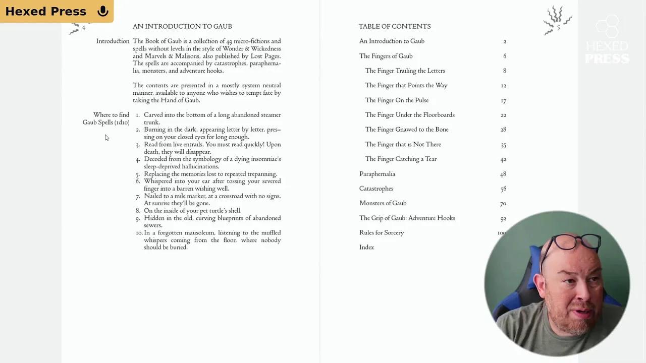 The Book of Gaub-- Weird Magic and Strange Verses for Your OSR TTRPG ...