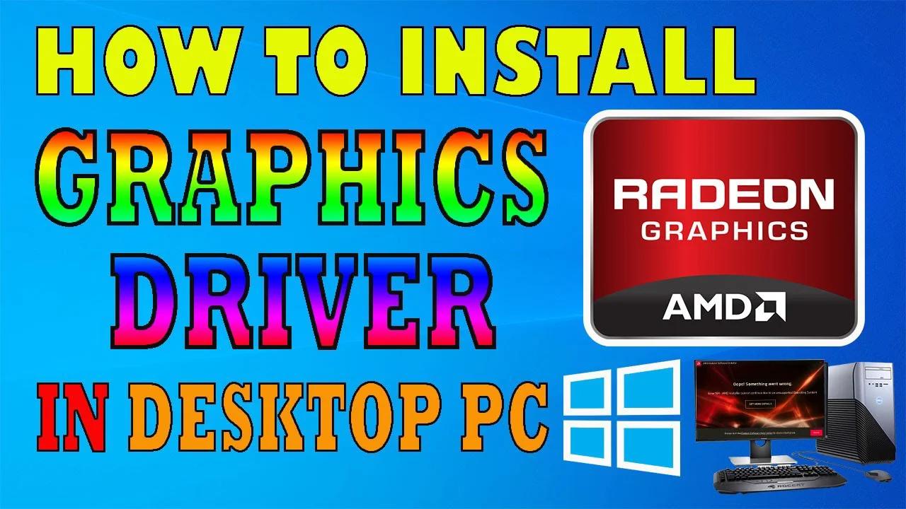 💯👉HOW TO INSTALL GRAPHICS DRIVER IN WINDOWS DESKTOP PC (TAGALOG)🔥
