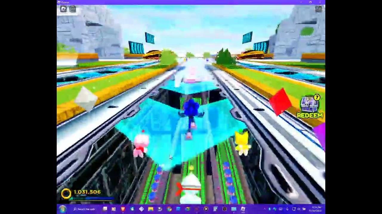 Sonic Gaming Sonic Plays Sonic Speed Simulator & Unlocks Jet The Hawk ...