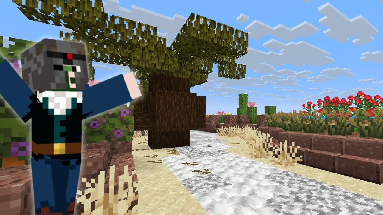 How to Build a Minecraft Desert Garden