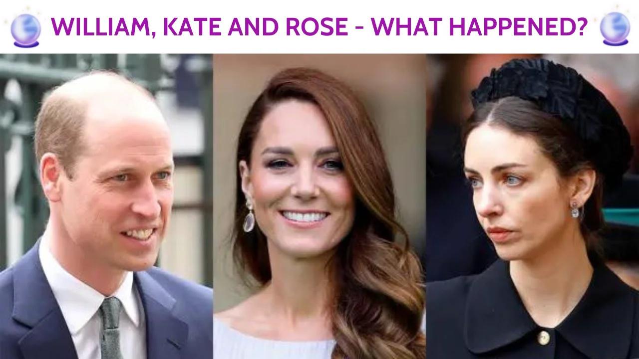 👑 PRINCE WILLIAM & KATE & Rose Hanbury - What Happened? - Tarot Reading 👑
