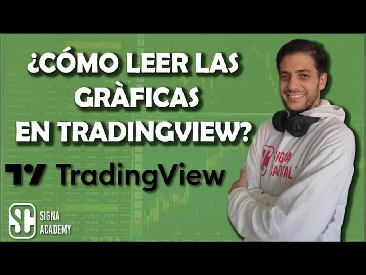 ¿Cómo leer una grafica en tradingview? - TUTORIAL Tradingview - (el ABC del trading)