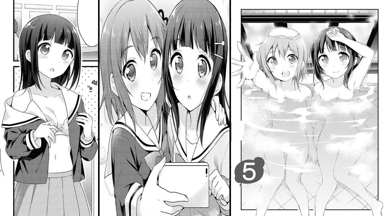 [Manga Dub] Bath House | Yuri Meguri 5 | Yuri Toon | Yuri Manga