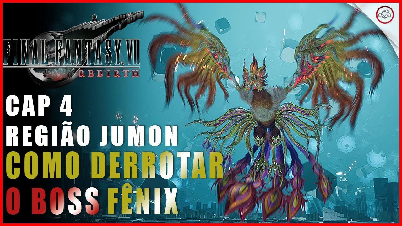 Final Fantasy vii rebirth, Como derrotar o Boss Fênix no cap 4 em Junon ...