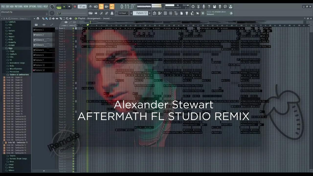 Make A Remix Using FL Studio To House (Aftermath by Alexander Stewart ...