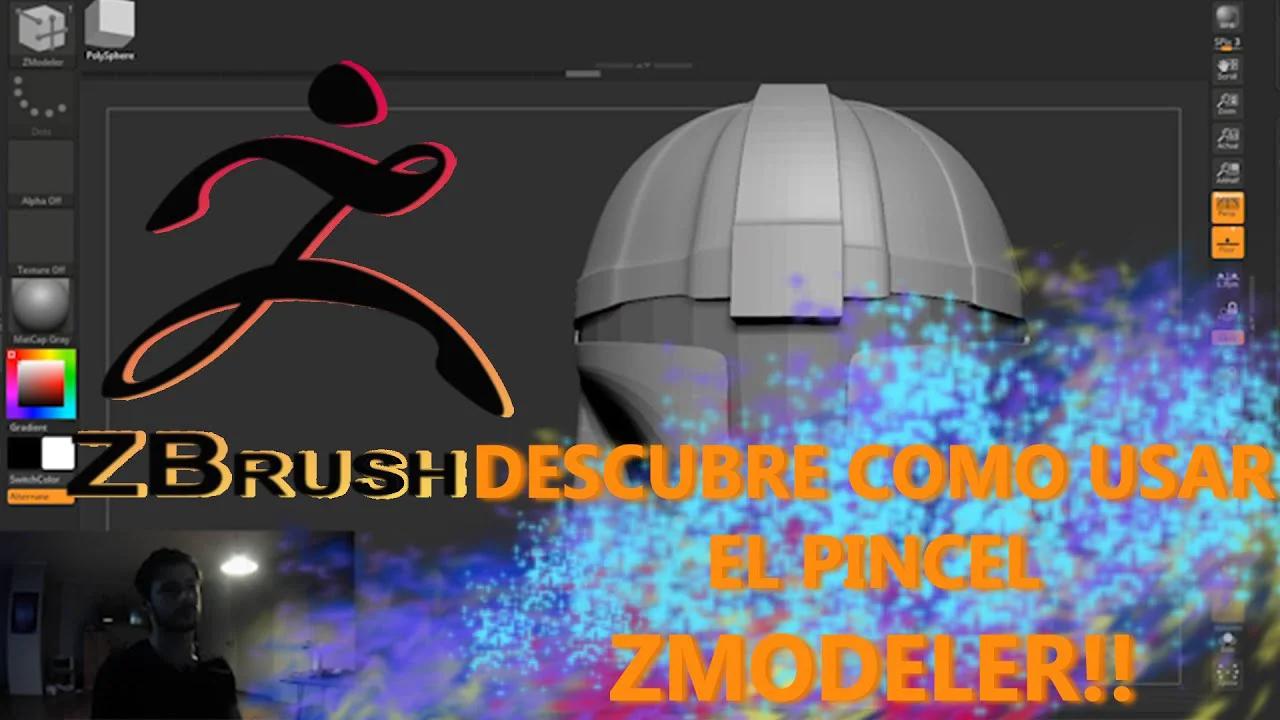 Tutorial de ZBRUSH - ZMODELER, funciones como bridge, extrude, crease y más
