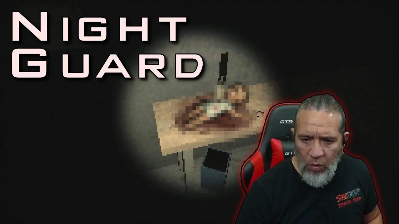 Horror Game Night Guard Gameplay With Commentary Playthrough