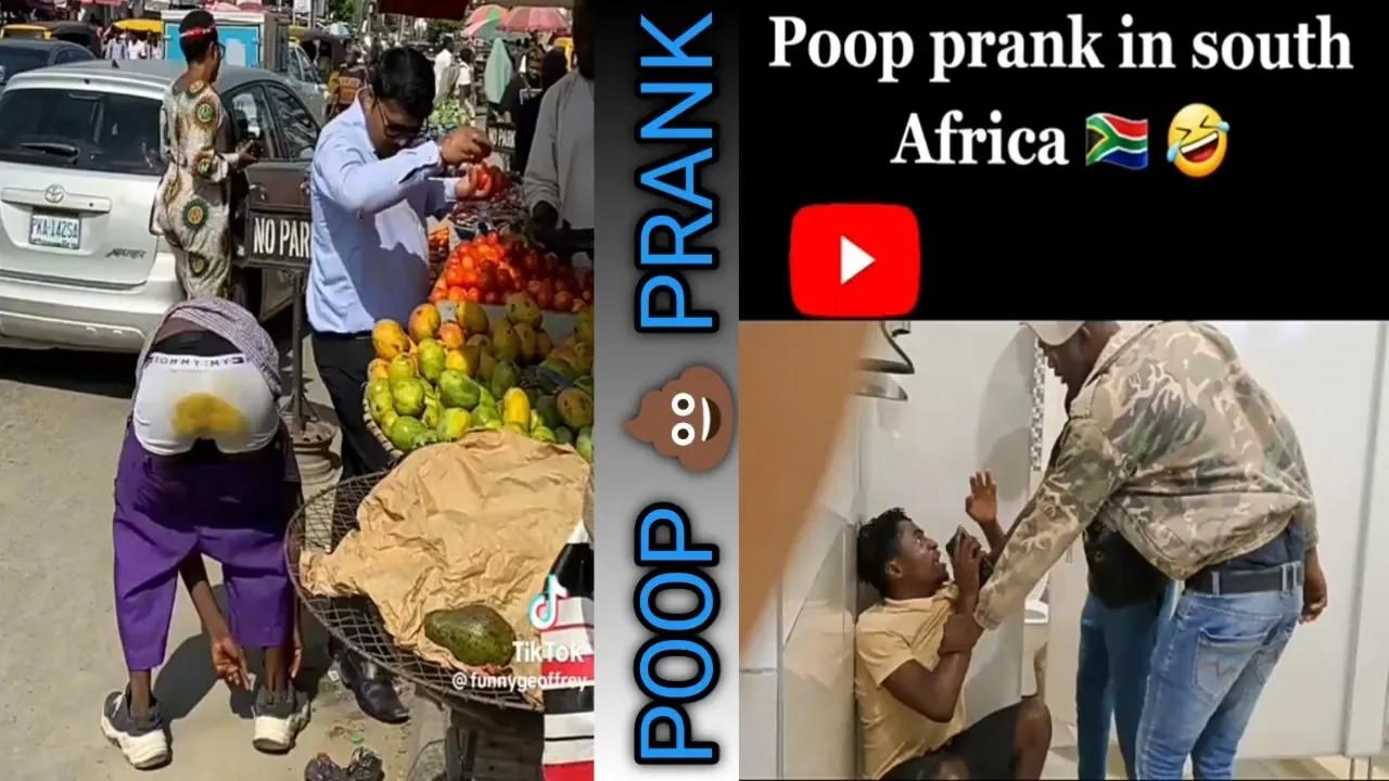 Best Poop prank 💩 In South Africa #poop #poopprank #funnyvideos