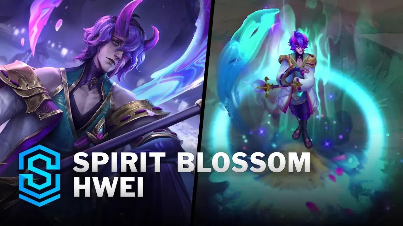 Spirit Blossom Hwei Skin Spotlight - Pre-Release - PBE Preview - League ...