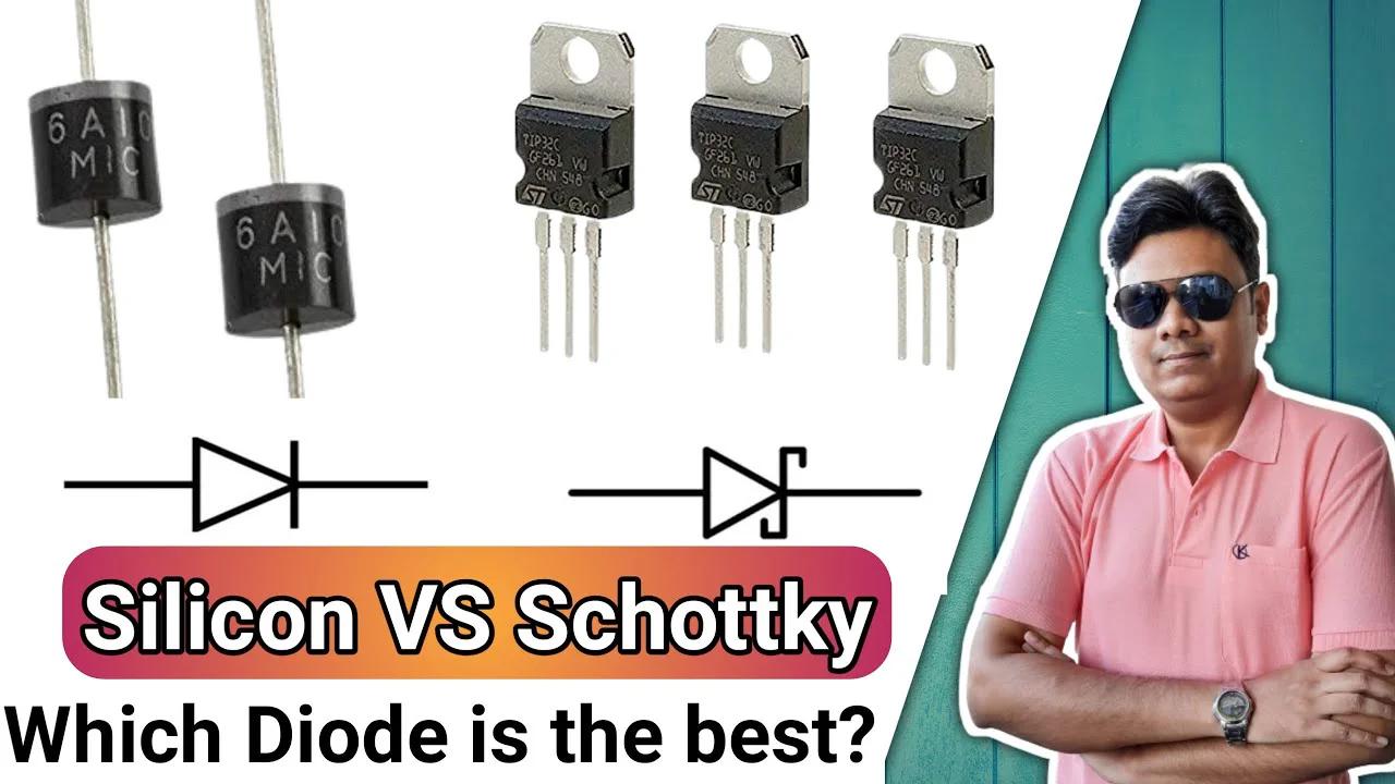 [Eng] Silicon Rectifier vs Schottky Diode Differences explained | Which ...