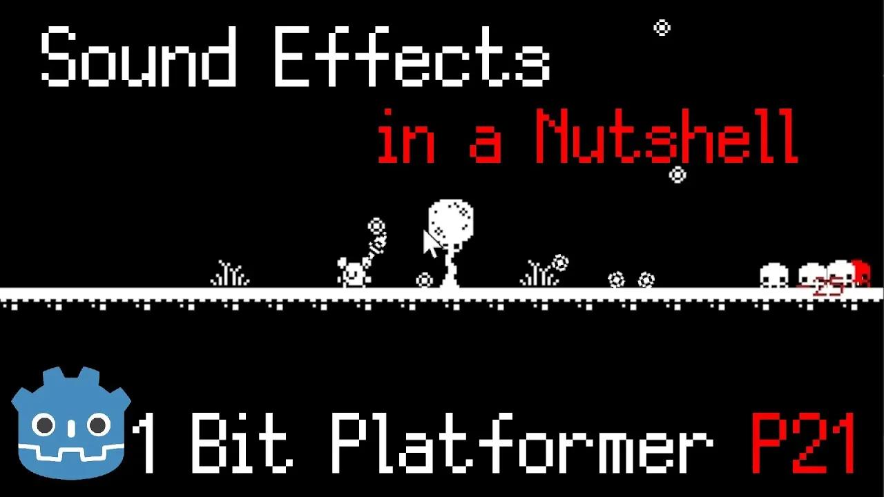 How to Play Sound Effects in Godot 4.3 ~ 1 Bit Platformer [Part 21 - FINALE]