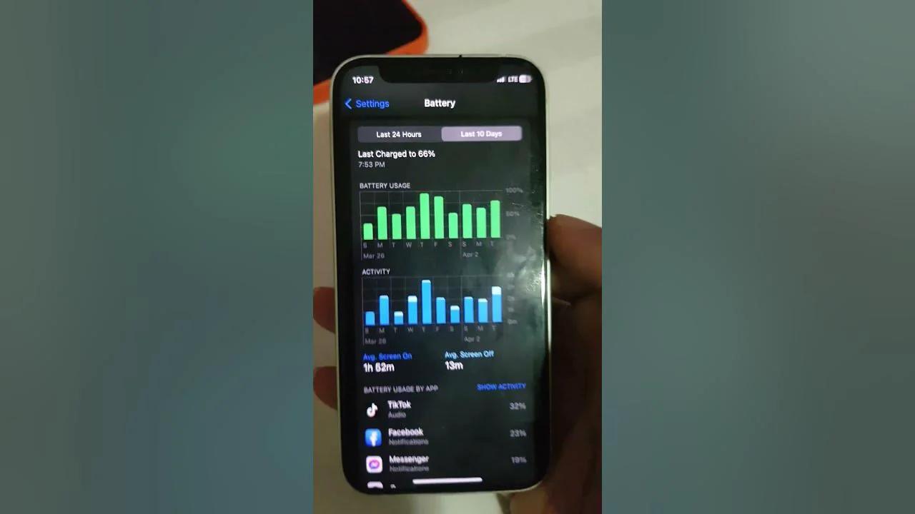 iPhone 12 mini Battery Life on iOS 16.4 😃👍