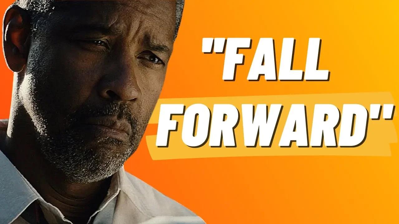 Denzel Washington - Fall Forward | Motivational Speech | #Shorts