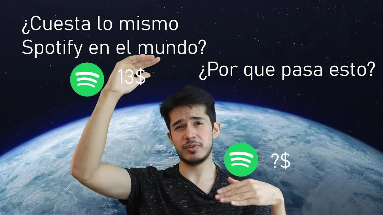 costos de Spotify en el mundo 🎸🤘🎼🎵