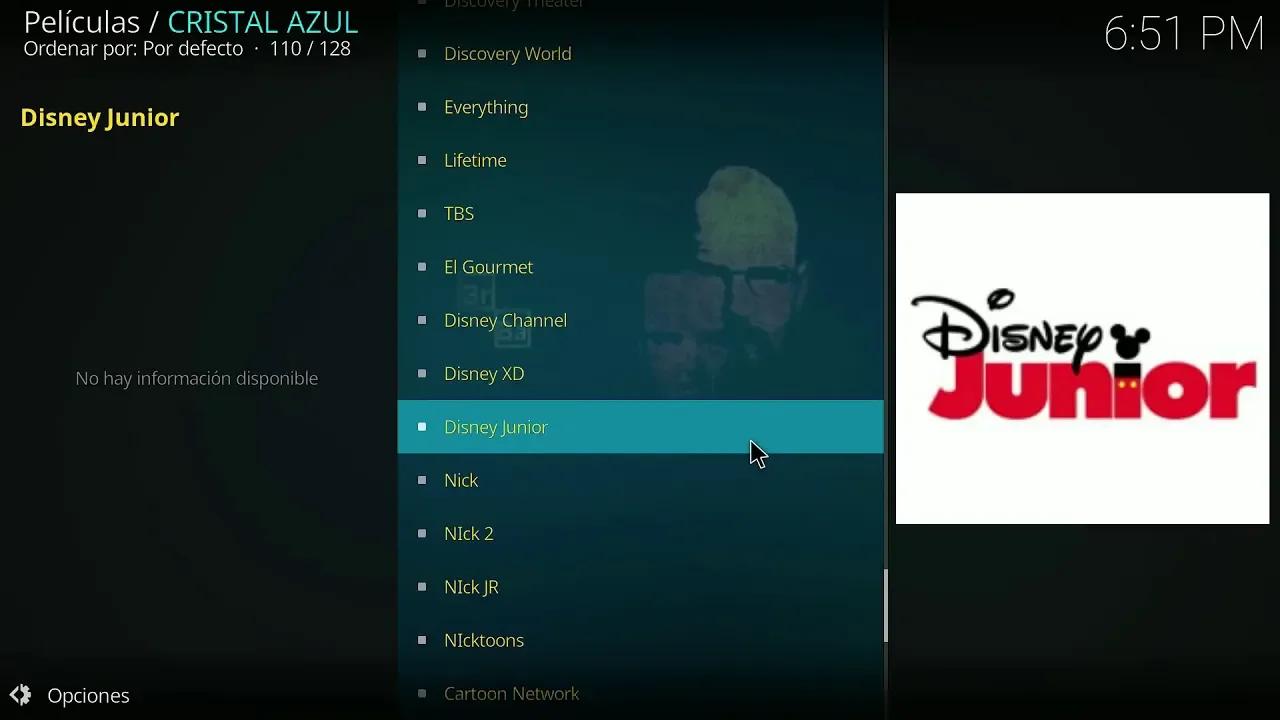 IPTV, CANALES PREMIUM ESTABLES, ADDON CRISTAL AZUL PARA KODI